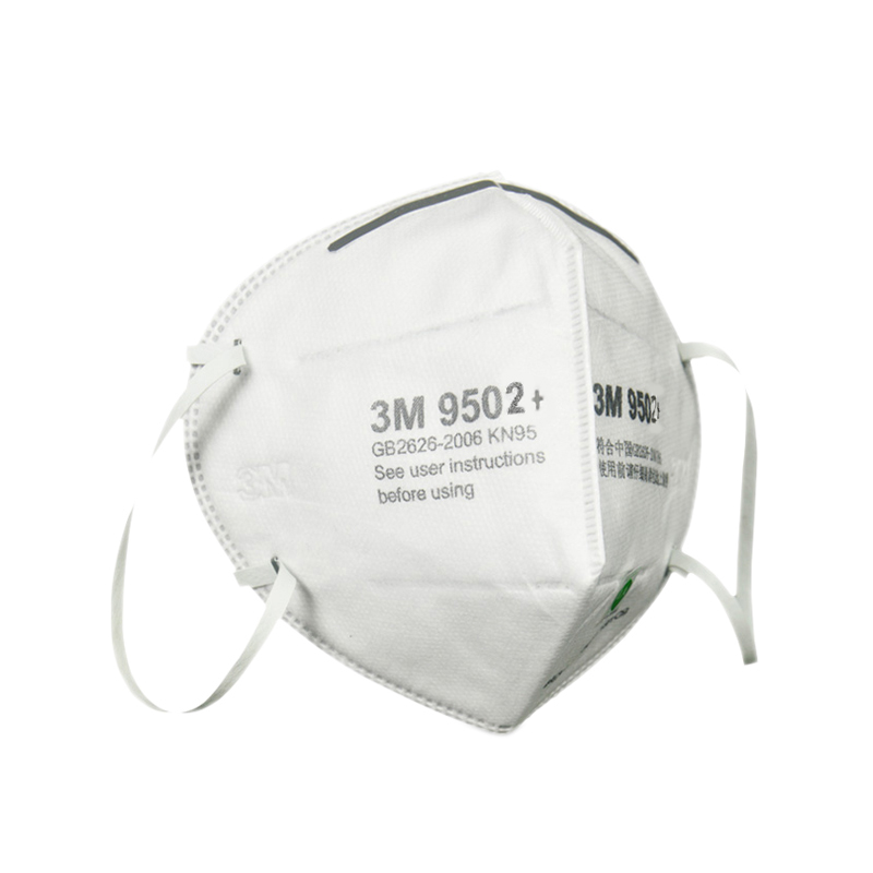 3M 9502+防尘雾霾口罩 KN95头带式口罩 环保装 50个/盒 1盒--中国中铁网上商城